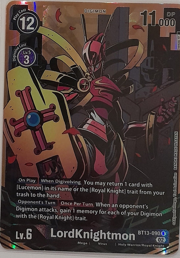 BT13-090 LordKnightmon (Alternate Art) Single – Mr Present
