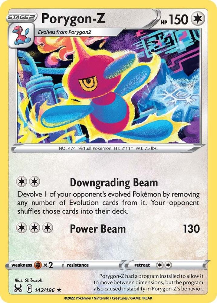Porygon-Z 142/196 Single – Mr Present