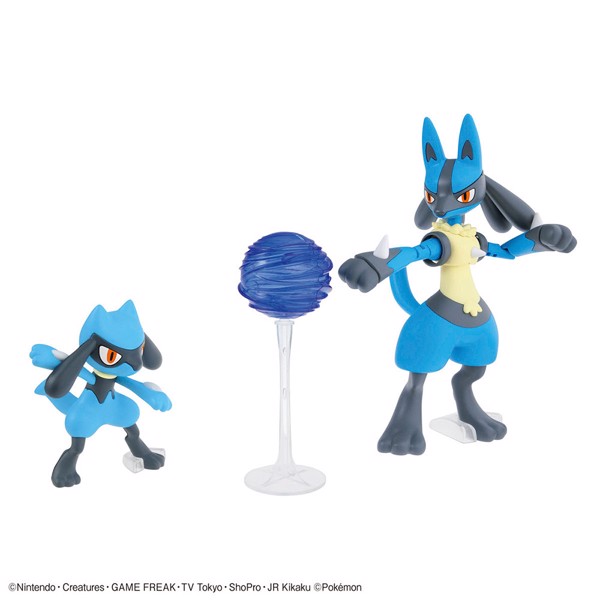 Pokémon – Model Kit – Riolu & Lucario – Mr Present
