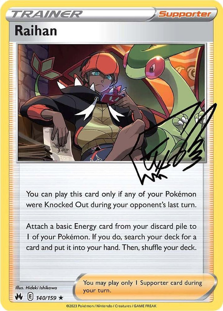 Raihan 140/159 Holo Single – Mr Present