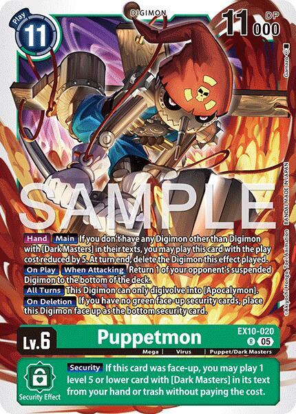 EX10-020 Puppetmon Single – Mr Present